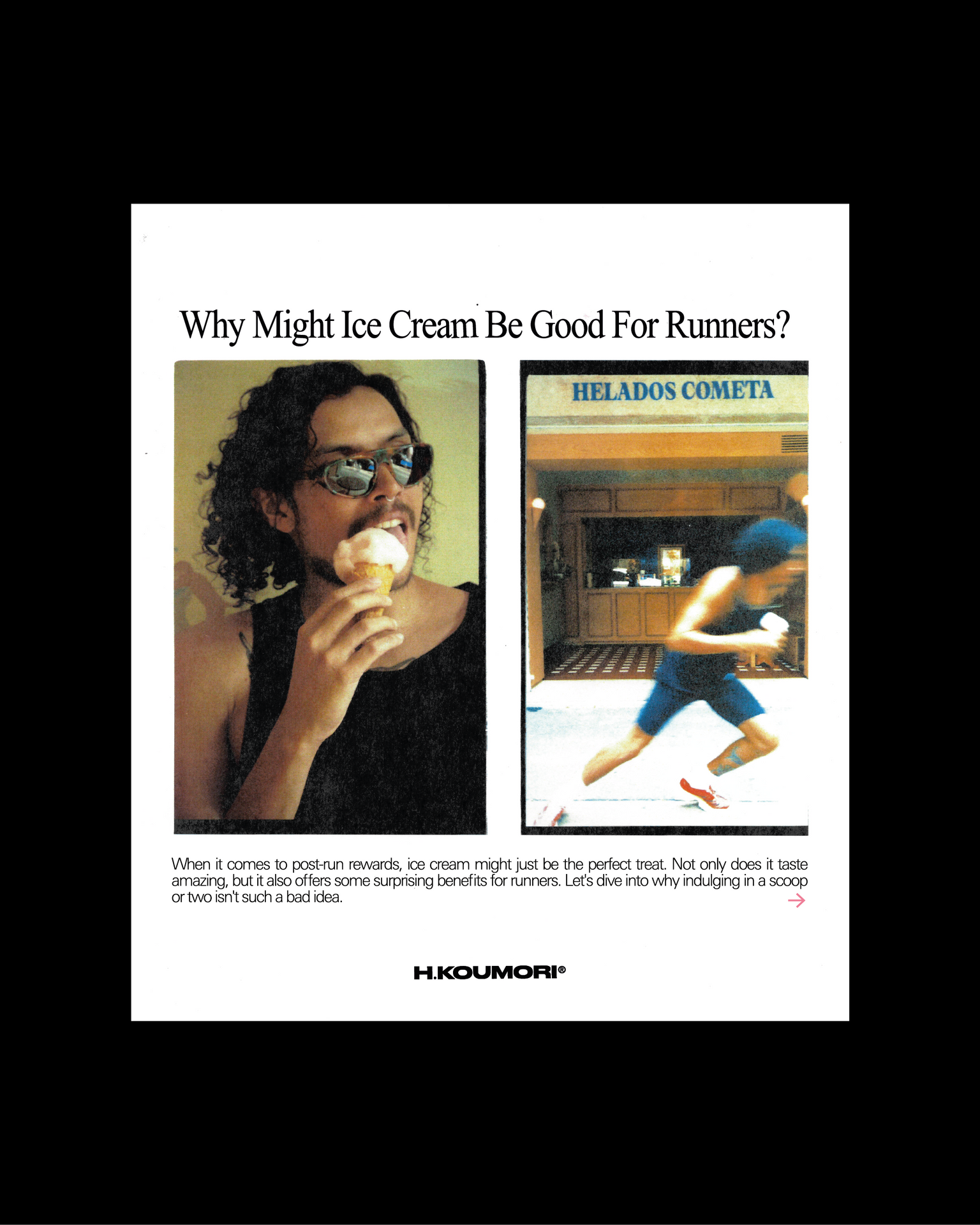 Why might ice cream be good for runners? – Hermanos Koumori