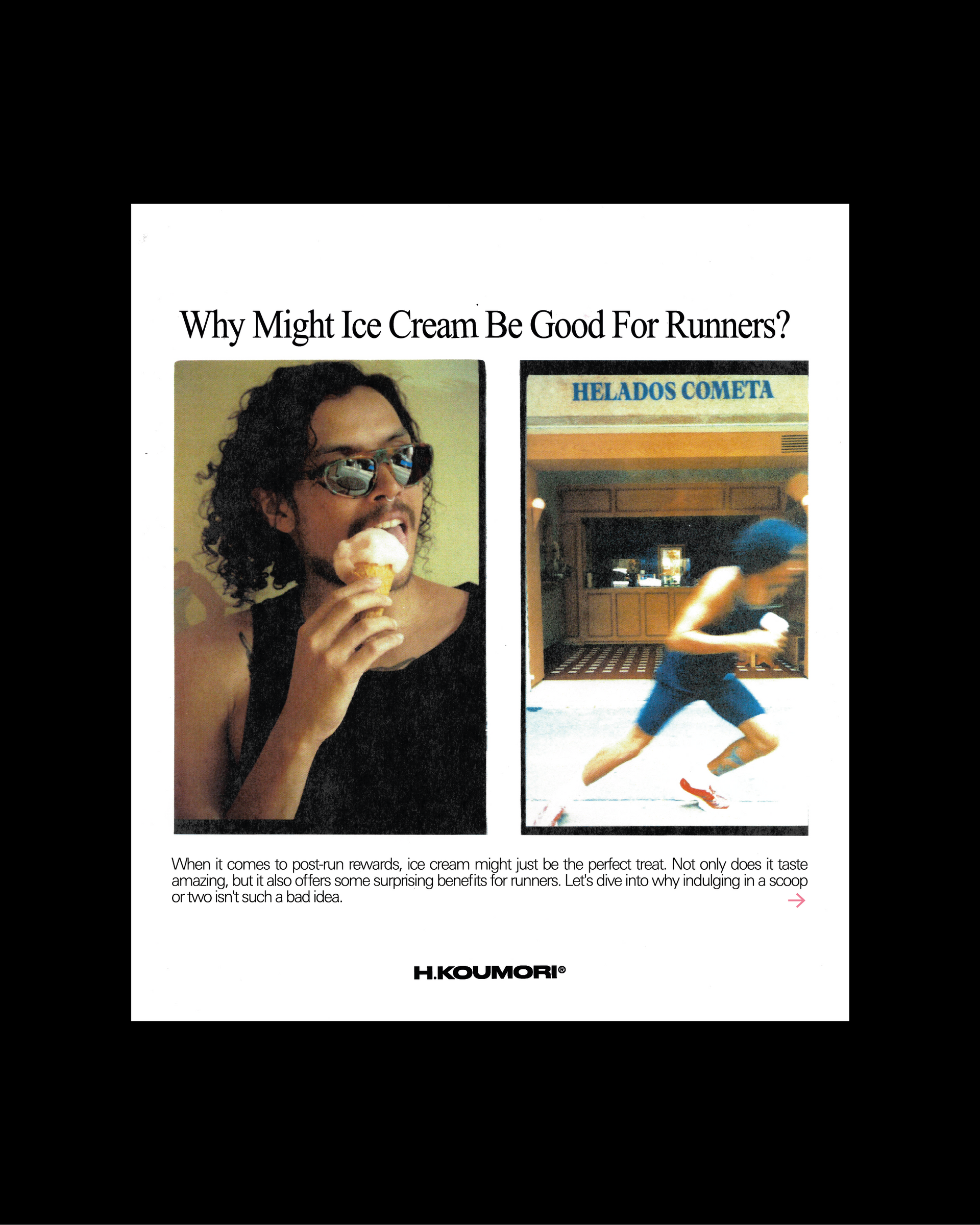 Why might ice cream be good for runners? – Hermanos Koumori